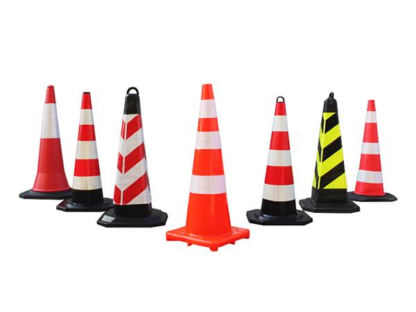 Reflective Traffic Cones for Construction & Accident Sites